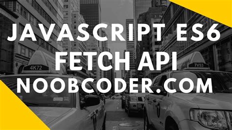 javascript es6 fetch api crud example youtube