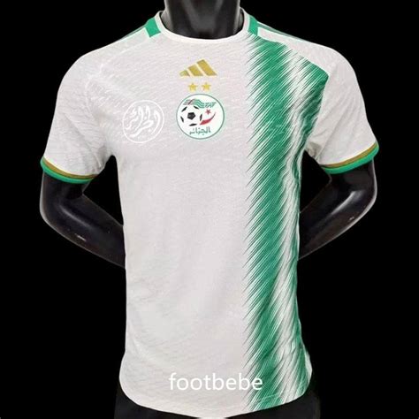 Algerien Trikot 2022 2023 Heim Weiss Match Footbebe De