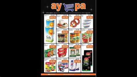 Ay Pa Market Kampanyalar 30 Eylül 08 Ekim 2023 YouTube