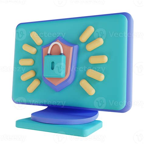 3d ilustración seguridad informática 10851599 PNG