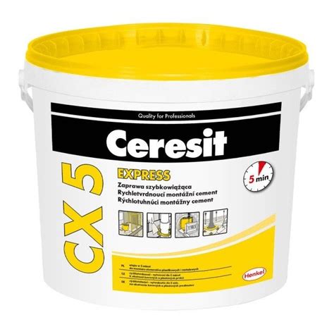 Cement Monta Owy Ceresit Cx Kg Zaprawy Specjalistyczne Castorama