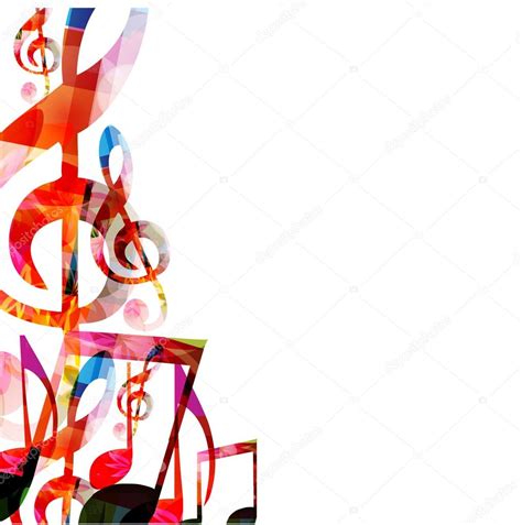 Details Colorful Musical Background Abzlocal Mx