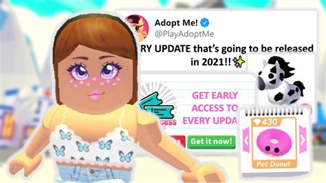 Every Update Coming In In Adopt Me Roblox Youtube