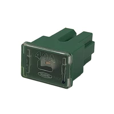 Amazon co jp 太平洋精工 ブロック型 スローブローヒューズ SBFC AS 40A 緑色 3047 車バイク