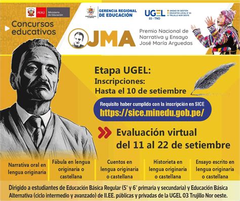 Premio Nacional de Narrativa y Ensayo Jose Maria Arguedas Campañas