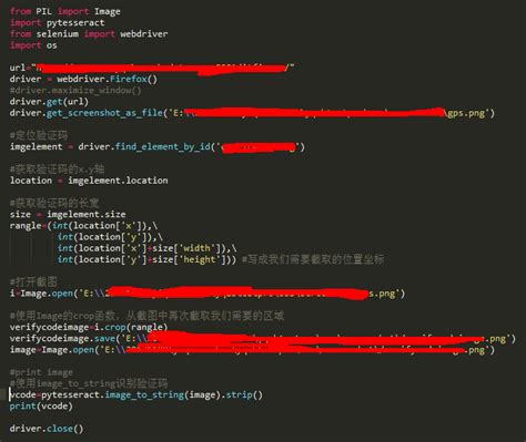python selenium自动识别验证码 程序员大本营