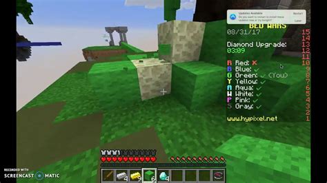Minecraft Bed Wars Gameplay YouTube