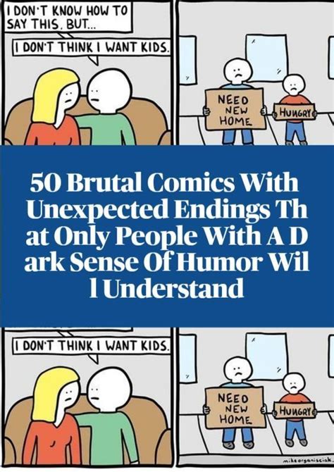 50 Brutal Comics With Unexpected Endings That Only People With A Dark Sense Of Humor Will