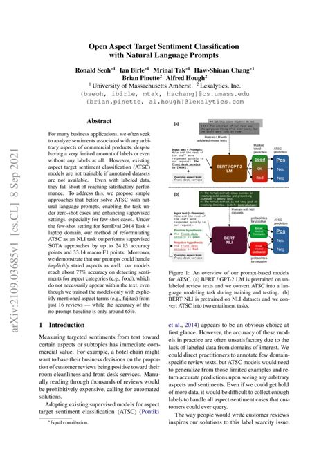 open aspect target sentiment classification with natural language prompts deepai