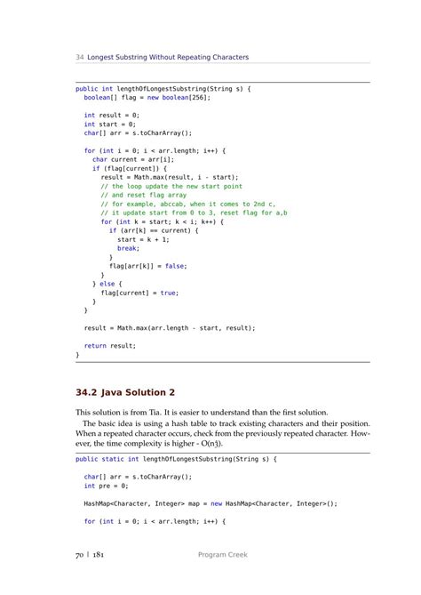 leetcode solutions java