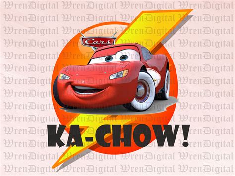 Cars Lightning Mcqueen Ka Chow Svg Cars Svg Printable CARS 51 OFF