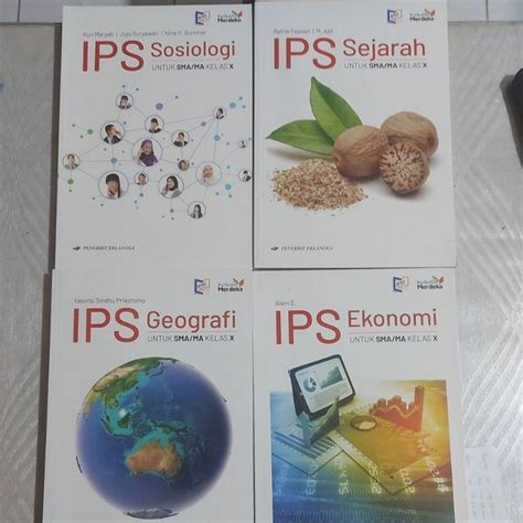 Jual Ips Sma Sosiologi Sejarah Geografi Ekonomi Kurikulum Merdeka