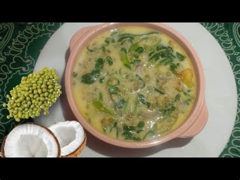 How To Cook Ginataang Monggo With Fried Fish Recipe YouTube