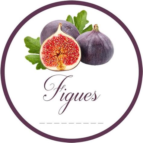 Lot d étiquettes autocollantes pour confiture faciles à décoller
