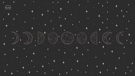 Moon Phases Hd Computer Wallpapers Wallpaper Cave