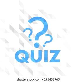 Q Banner Icon Flat Style Question Stock Vector Royalty Free