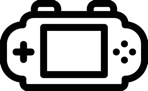 Game Console Line Icon Vector Art At Vecteezy