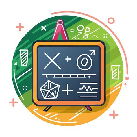 Ilustra O Colorida De Um Quadro Formas Geom Tricas E S Mbolos