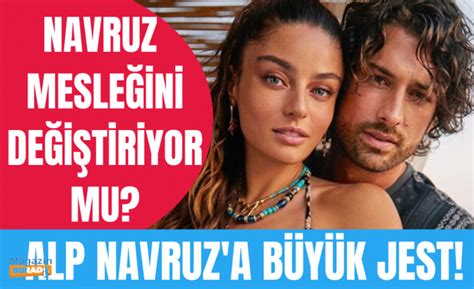 Ayça Ayşin Turan sevgilisi Alp Navruz un doğum gününü kutladı