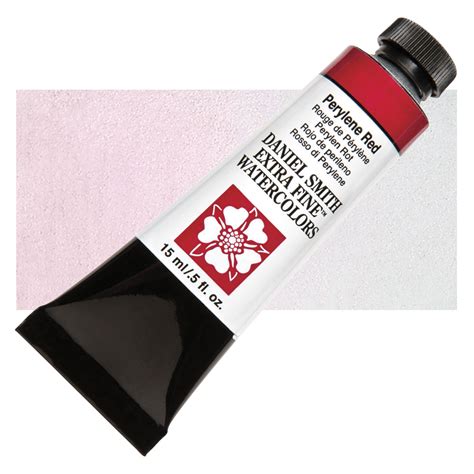 Daniel Smith Extra Fine Watercolor Perylene Red Ml Tube Blick