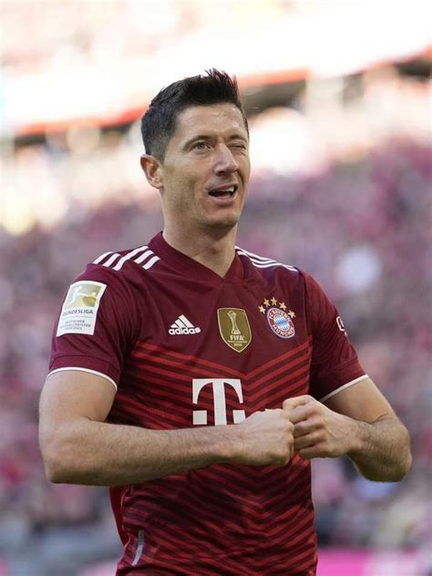 Robert Lewandowski Bayern Munich Teams Sports Jersey Polish Quick