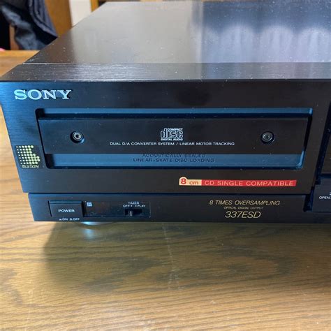Yahoo オークション ソニー SONY CD プレーヤー CDP 337ESD
