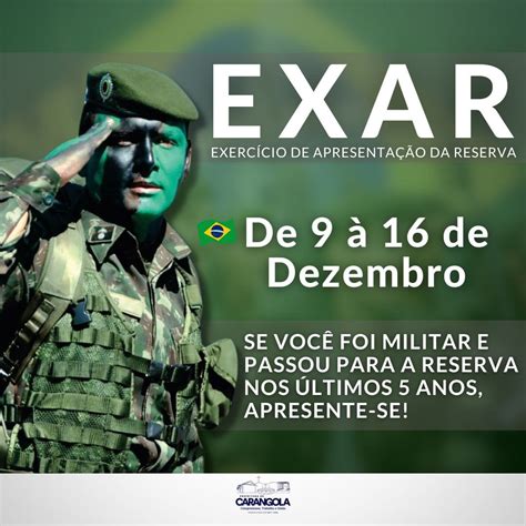 Carangola NotíciasA JUNTA DE SERVIÇO MILITAR DE CARANGOLA COMUNICA AOS