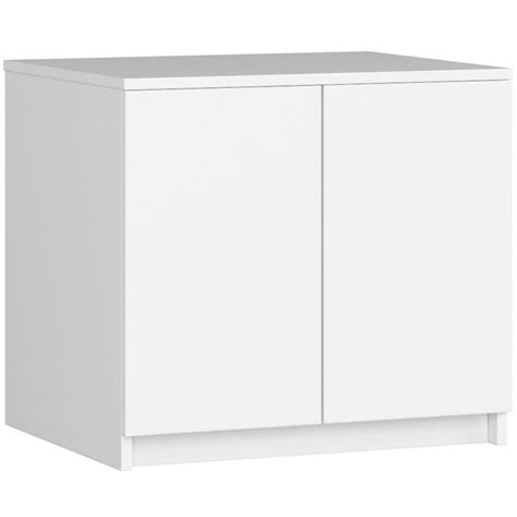 Nadstawka na szafę STAR 60 cm 2 drzwi 2 półki Biała FABRYKA MEBLI