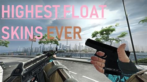 The Coolest High Float Skins In Cs Go Youtube