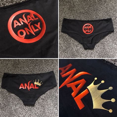 Anal Queen Knickers Anal Only Panties Panties Daddy Knickers Etsy