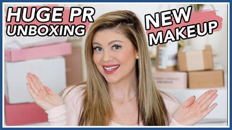 Huge Pr Unboxing Haul What S New In Beauty Youtube
