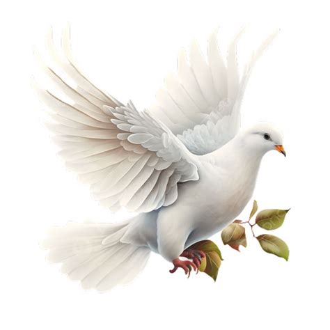White Dove White Pigeon Peace Dove Illustration PNG Transparent