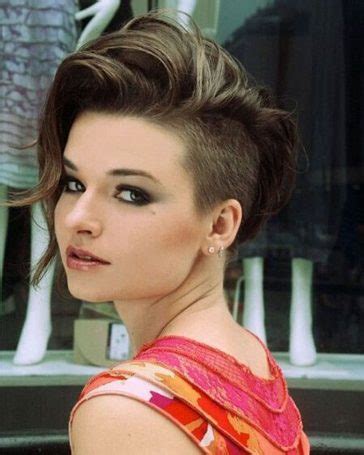 Glowing Undercut Short Hairstyles For Women Page Of