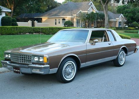 BEAUTIFUL RARE SURVIVOR 1985 Chevrolet Caprice Classic Coupe 60K MI