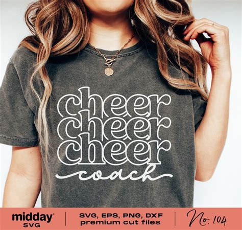 Cheer Coach Svg Png Dxf Eps Cheerleader Coach Cheer Coach Etsy
