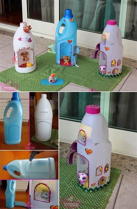 Brinquedos Feitos Garrafa De Amaciante Como Fazer Em Casa