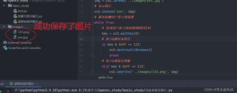 opencv读取、显示和保存图片 opencv存储图片 csdn博客