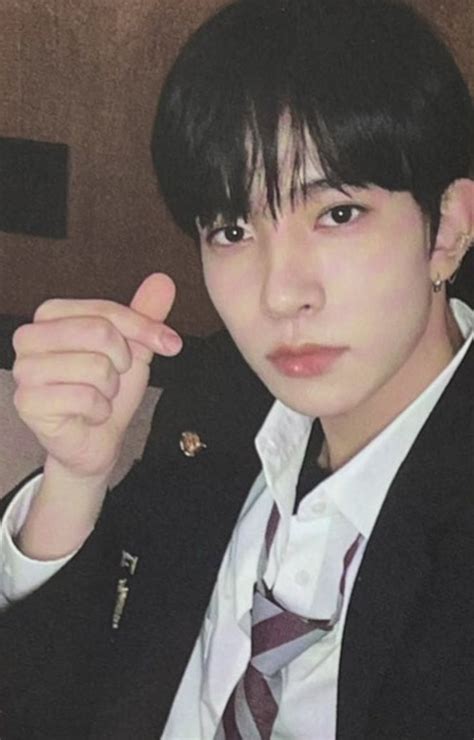 Heeseung Photocard Photo Cards Beautiful Men