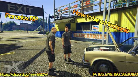 How To Be A Mechanic On Paradox RP GTA 5 RP YouTube