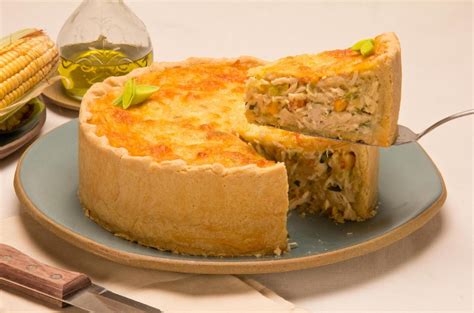 Torta Cremosa De Frango E Milho Alto Astral
