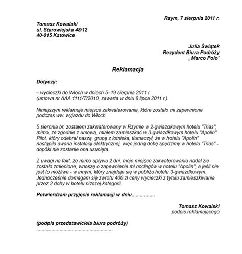 Jak Napisać Odwołanie Przykład Przykład odwołania napisać już teraz