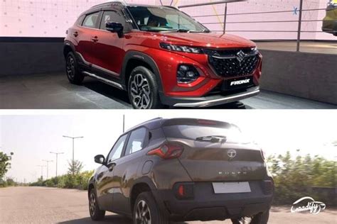 Maruti Fronx Vs Tata Punch Specs Dimensions And Features