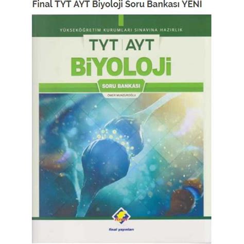Final Yay Nlar Tyt Ayt Biyoloji Soru Bankas Bkmkitap