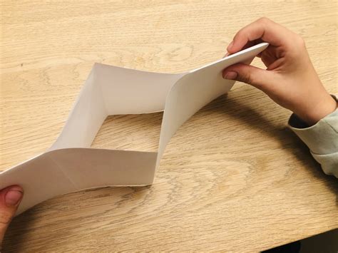 Mini Buch basteln aus DIN A4 Papier Schritt für Schritt Anleitung