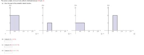 solved the random variable x is known to be uniformly