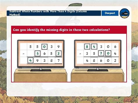 aim add and subtract whole numbers with more