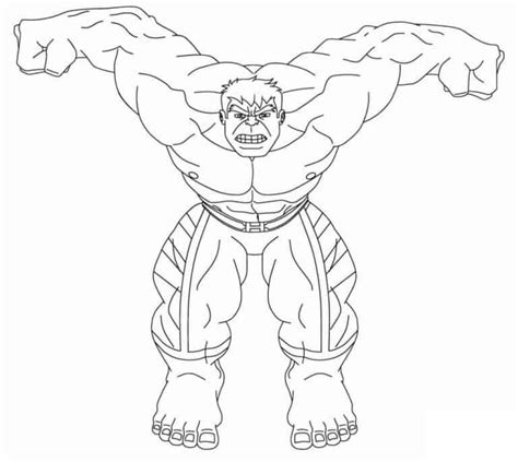 Hulk Para Colorir Blog Ana Giovanna
