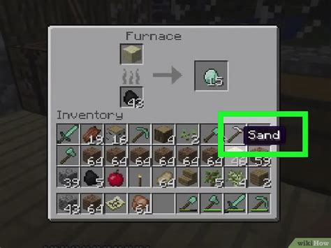 Cómo hacer vidrio en Minecraft 8 Pasos con imágenes
