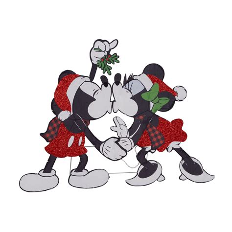 Minnie And Mickey Kissing