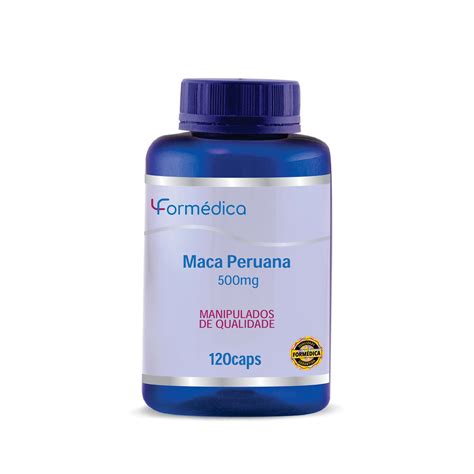 Maca Peruana 500Mg 120 Cápsulas Formedica Sorocaba